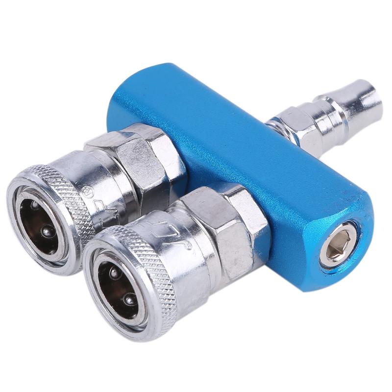 【楽天市場】エアーカプラー エアーチャック エアーホース エアーツール 分岐 増設 エアコンプレッサー カプラー (2分岐)：亥子屋商店（INOKOYA）