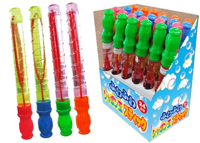 【楽天市場】株式会社三洋堂 ふわふわシャボン玉スティック 【24本セット】 マルチカラー：亥子屋商店（INOKOYA）