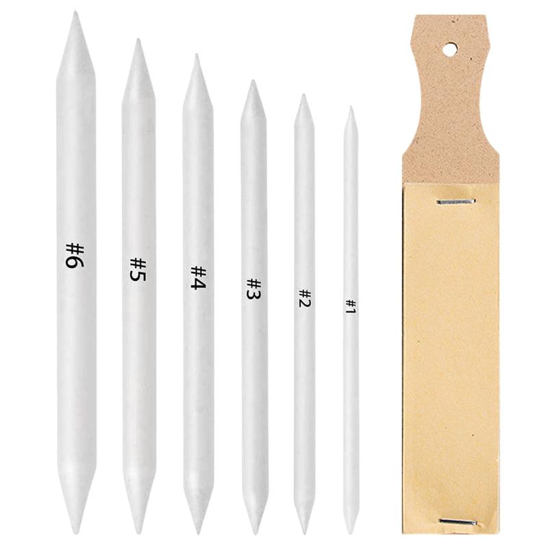 【楽天市場】LIANHATA 擦筆 さっぴつ 6サイズ ＃1＃2＃3＃4＃5＃6 両頭タイプ 描画ツール 美術 画材：亥子屋商店（INOKOYA）