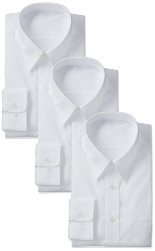 【楽天市場】[フレックスジャパン] 長袖 白ワイシャツ レギュラーカラー 白 ワイシャツ 3枚セット メンズ：亥子屋商店（INOKOYA）