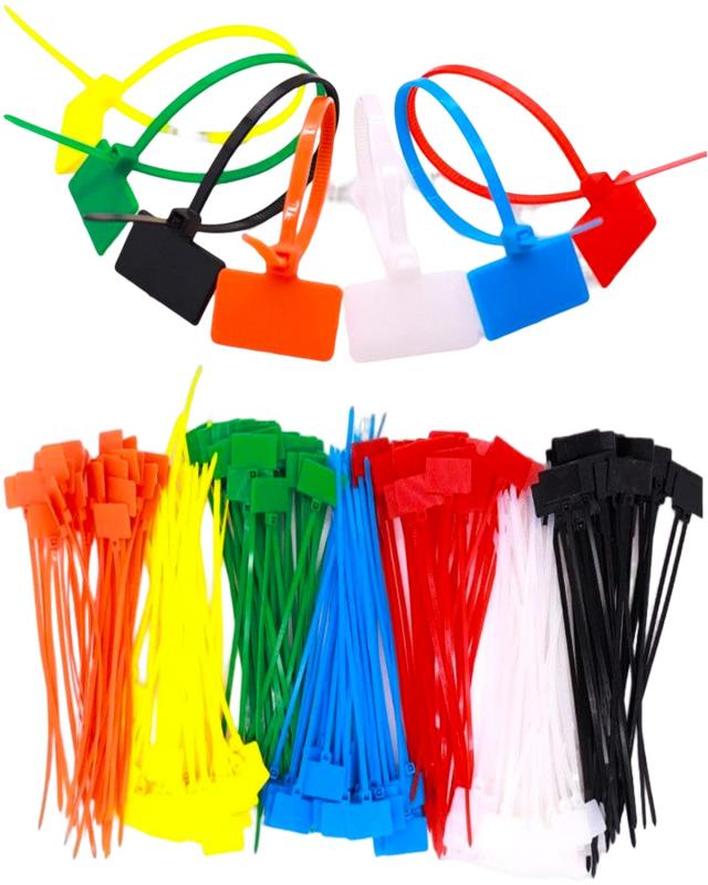 【楽天市場】YFFSFDC ケーブルコードラベル ケーブル専用 ネームタグ タグ付き結束バンド 結束 バンド ネームタグ 配線整理 【7色*100本入】：亥子屋商店（INOKOYA）