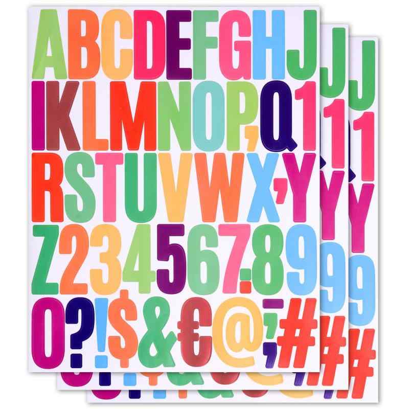 【楽天市場】数字 シール 大きい アルファベット ステッカー 番号 ナンバーシール文字シール 防水：亥子屋商店（INOKOYA）