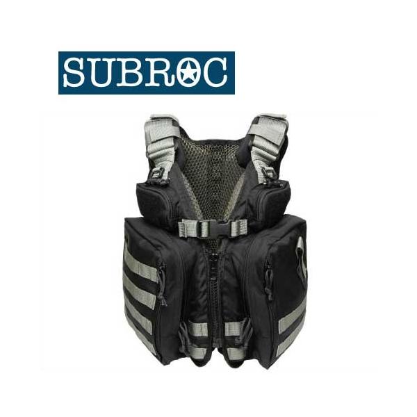 【楽天市場】サブロックSUBROCK V-one VEST ブラック：いのまた釣具店 楽天市場店