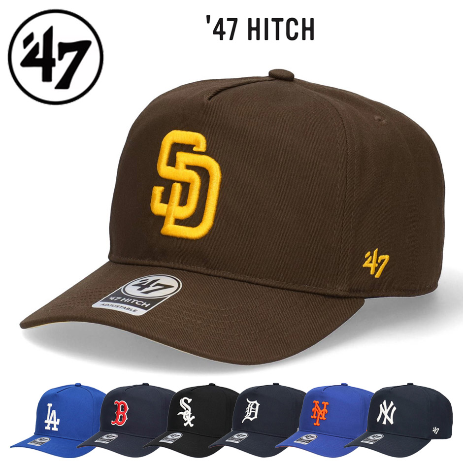 【楽天市場】'47 ヒッチ キャップ 47 フォーティーセブン フォーティセブン HITCH サイズ変更可能 カーブドバイザー ベースボール ...