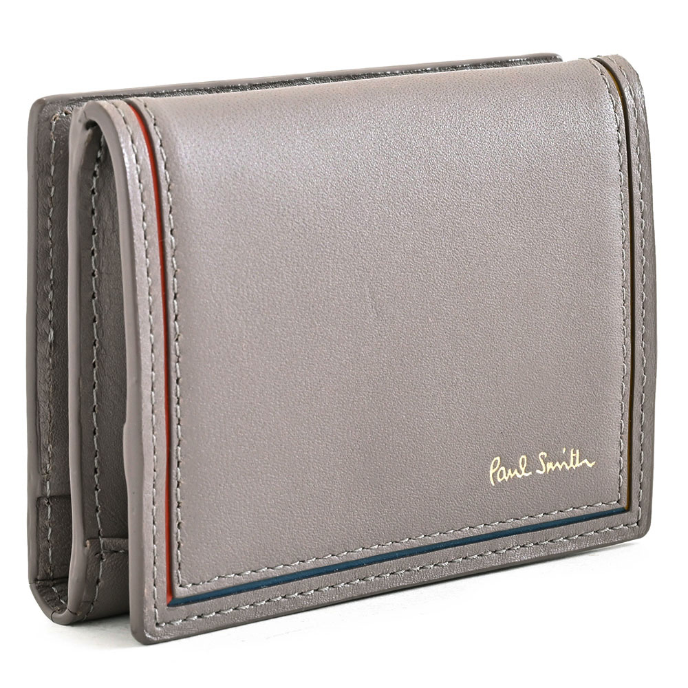 【楽天市場】訳あり ポールスミス 財布 小銭入れ コインケース 二つ折り BOX型 ライトグレー Paul Smith bps070-14 b メンズ 紳士：インスピレーション