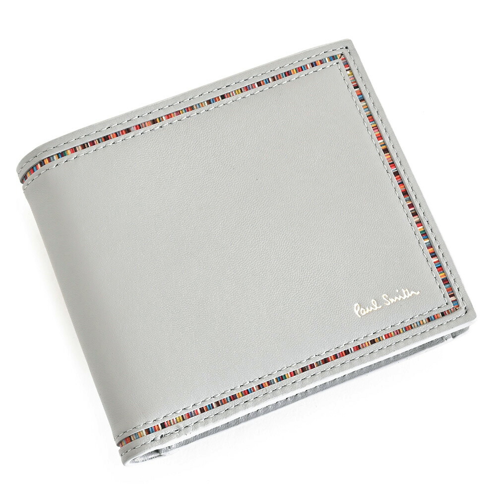 【楽天市場】ポールスミス 財布 二つ折り財布 灰(グレー) Paul Smith bps272-13 メンズ 紳士 ギフト 定番 彼氏 彼女 プレゼント：インスピレーション