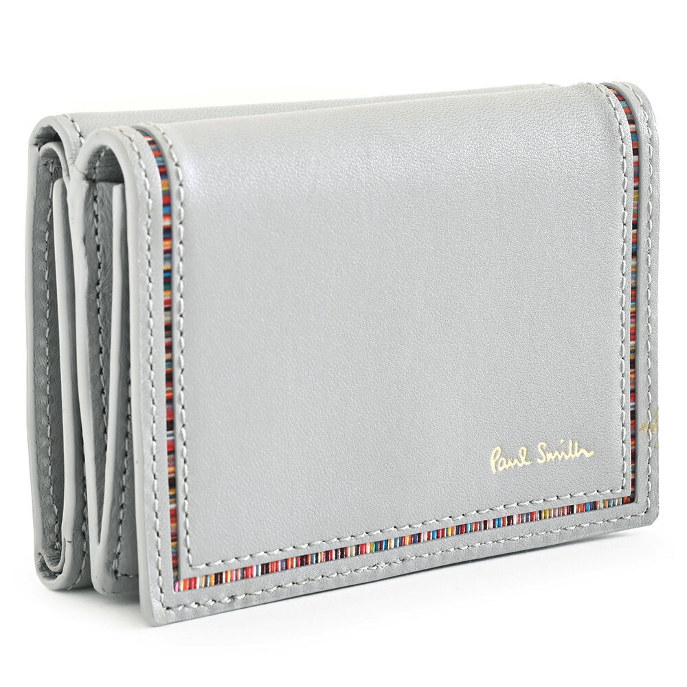【楽天市場】ポールスミス 財布 三つ折り財布 灰(グレー) Paul Smith bps275-13 メンズ 紳士 ギフト 定番 彼氏 彼女 プレゼント：インスピレーション