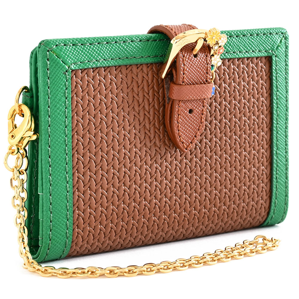 楽天市場】サマンサタバサ パスケース 定期入れ ダークグリーン