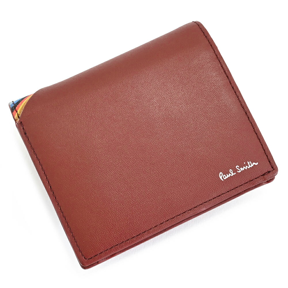 【楽天市場】訳あり ポールスミス 財布 二つ折り財布 ブリック(レンガ色) Paul Smith bps783-22 b メンズ 紳士：インスピレーション