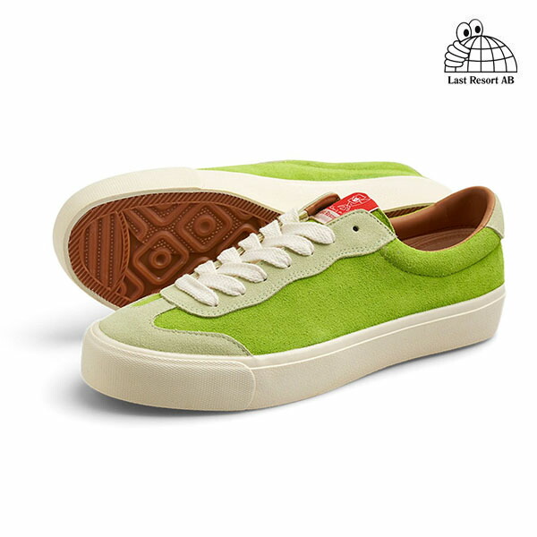 【楽天市場】【Last Resort AB】VM004 CHRIS MILIC SUEDE LOカラー：duo green/whiteラスト ...
