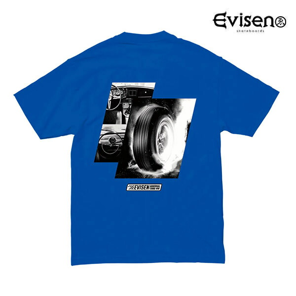 【楽天市場】【Evisen】ABNORMAL TURBO TEE blueエビセン スケートボード半袖 ティーシャツスケボー ...