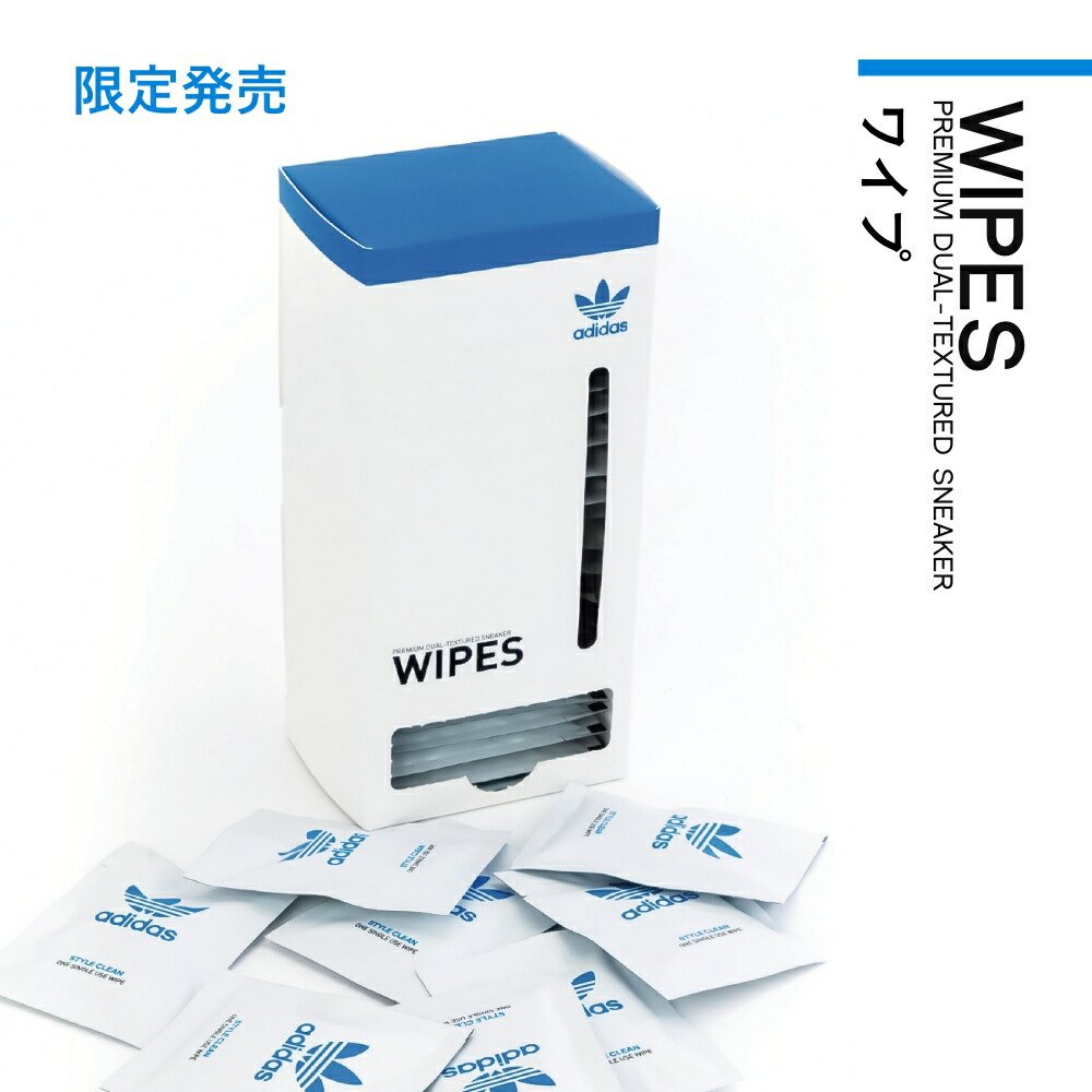 【楽天市場】【レビュー特典】アディダス オリジナルス ワイプ 30枚入り 個包装 adidas originals WIPES EW8703 ...