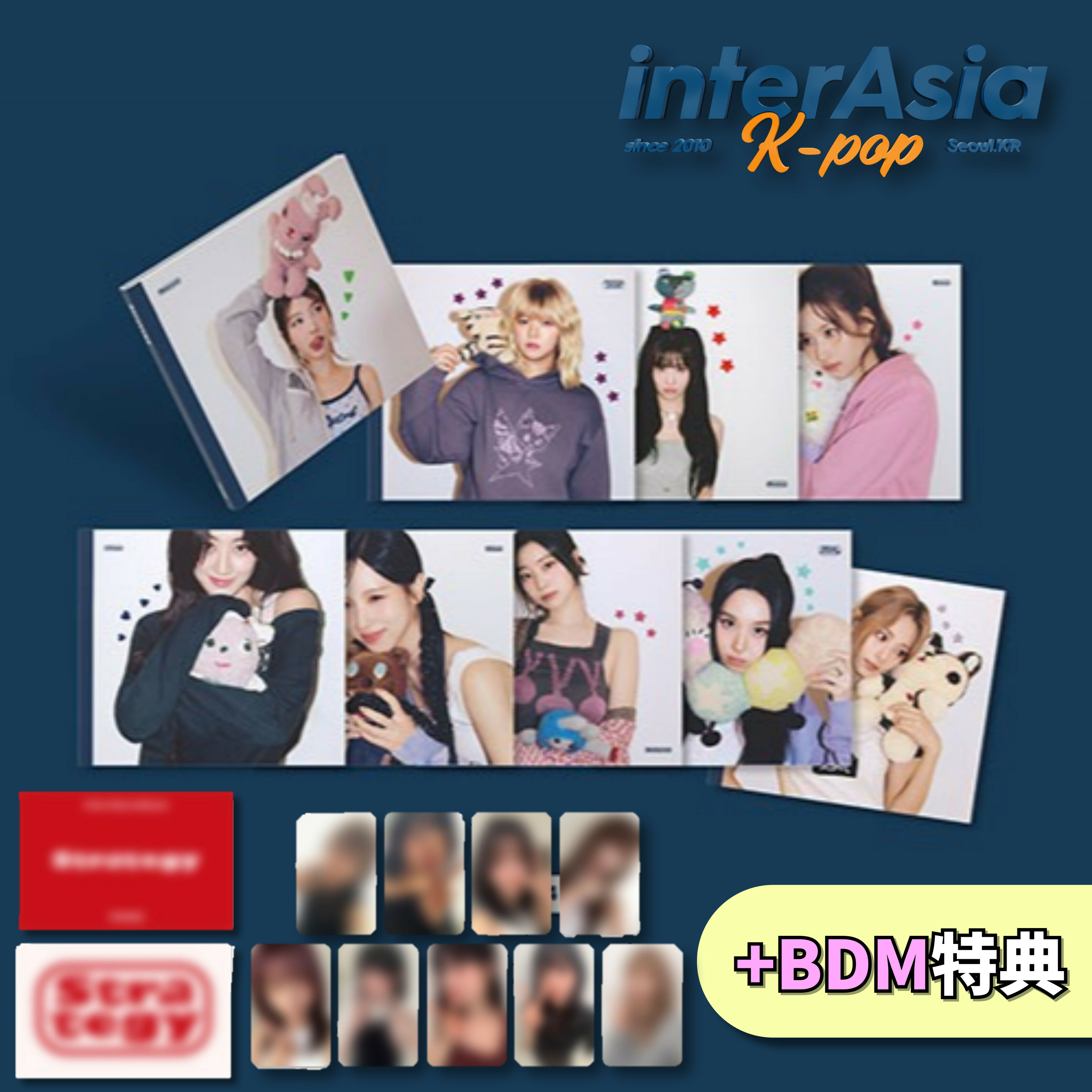 【楽天市場】★BDM特典★ TWICE - 14th Mini Album 「STRATEGY」 (Step 4 ver.) トゥワイス ...