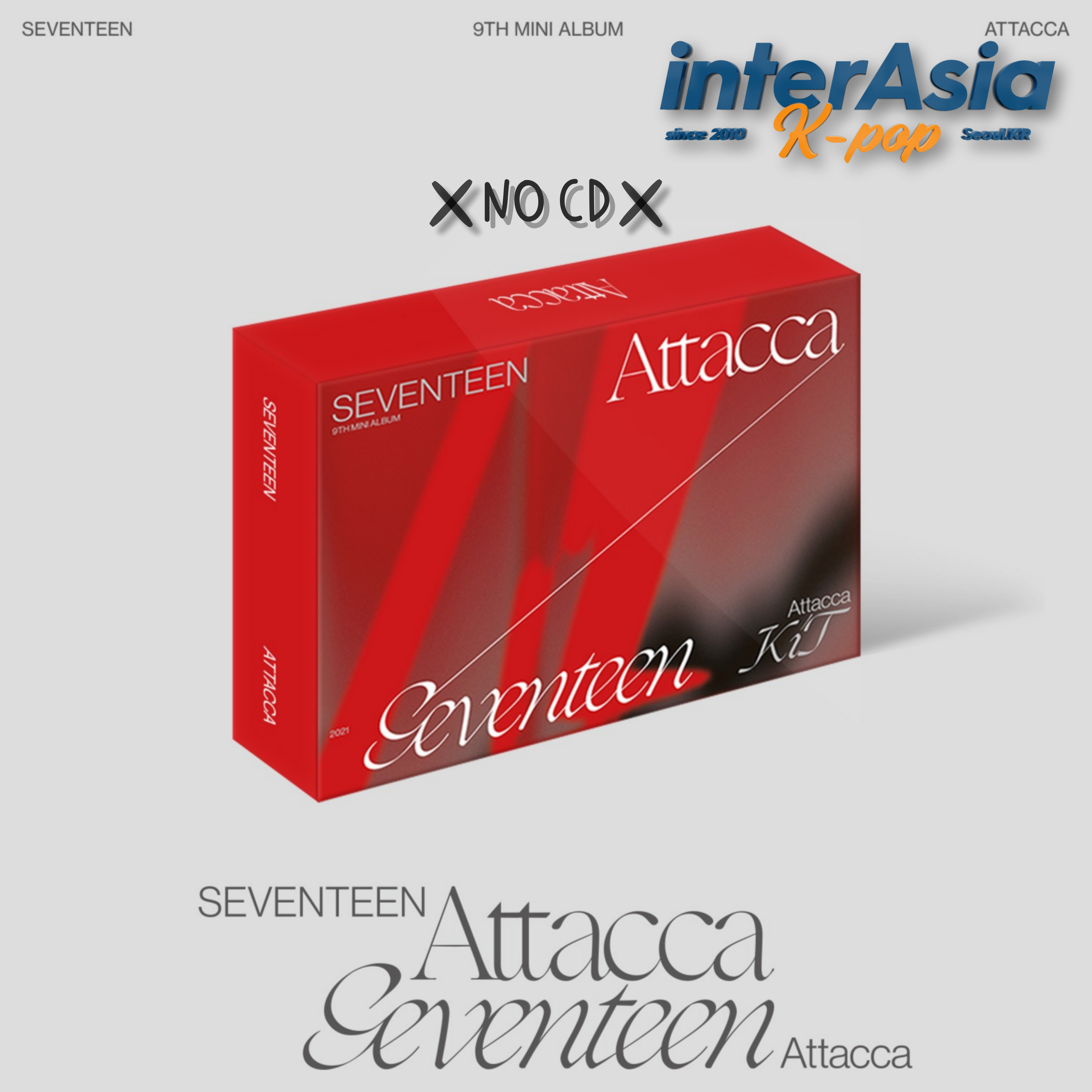 【楽天市場】SEVENTEEN - 9th Mini Album 「Attacca」 (KiT ALBUM) リニューアル Renewal ...