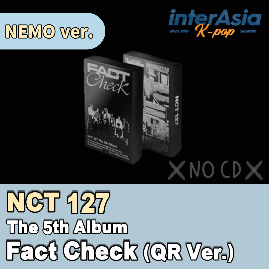 【楽天市場】NCT 127 - The 5th Album 「Fact Check」 QR Ver. エヌシーティー SMエンターテインメント ...