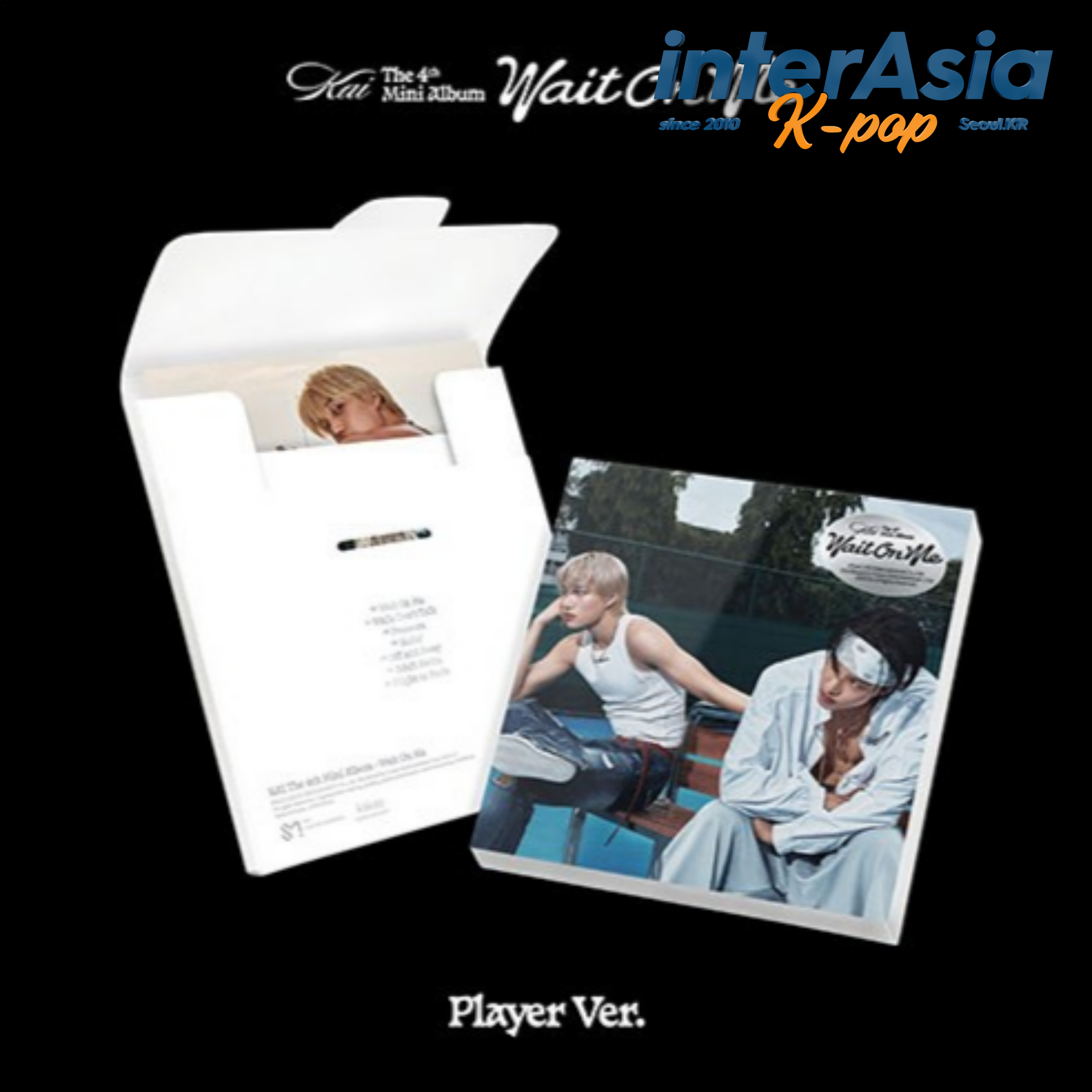 【楽天市場】KAI - 4th Mini Album 「Wait On Me」 (Player Ver.) EXO エクソ カイ キムジョンイン Kim Jongin SMエンターテインメント ...