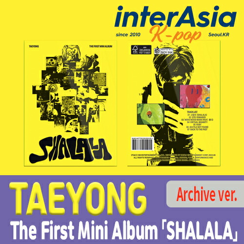 【楽天市場】TAEYONG - The First Mini Album 「SHALALA」 Archive ver. テヨン Lee Taeyong NCT NCT127 エヌシーティー ...