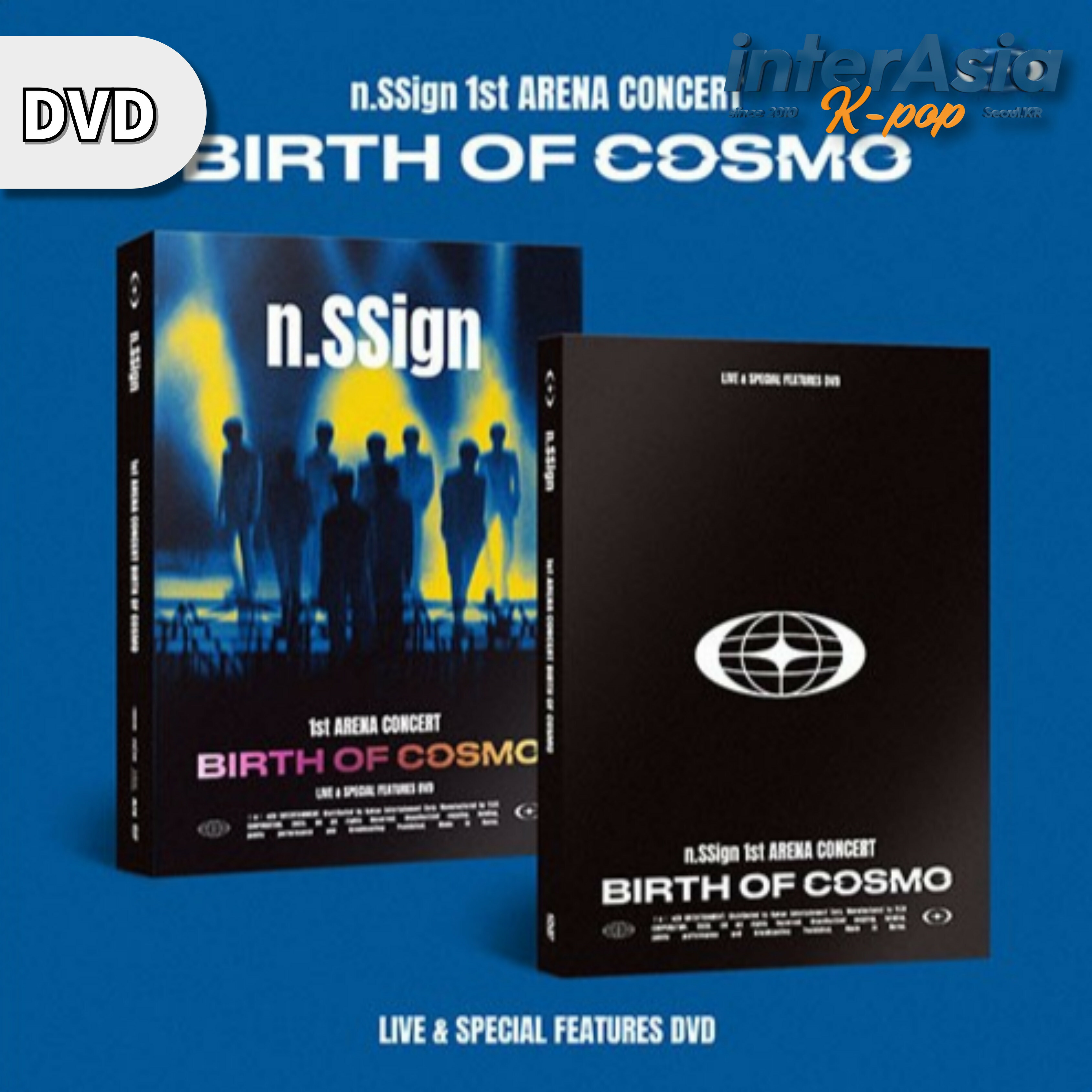【楽天市場】n.SSign - 1st ARENA CONCERT [BIRTH OF COSMO] (DVD) エンサイン カズタ ドハ ソンユン ロビン ハンジュン ロレンス ヒウォン n ...