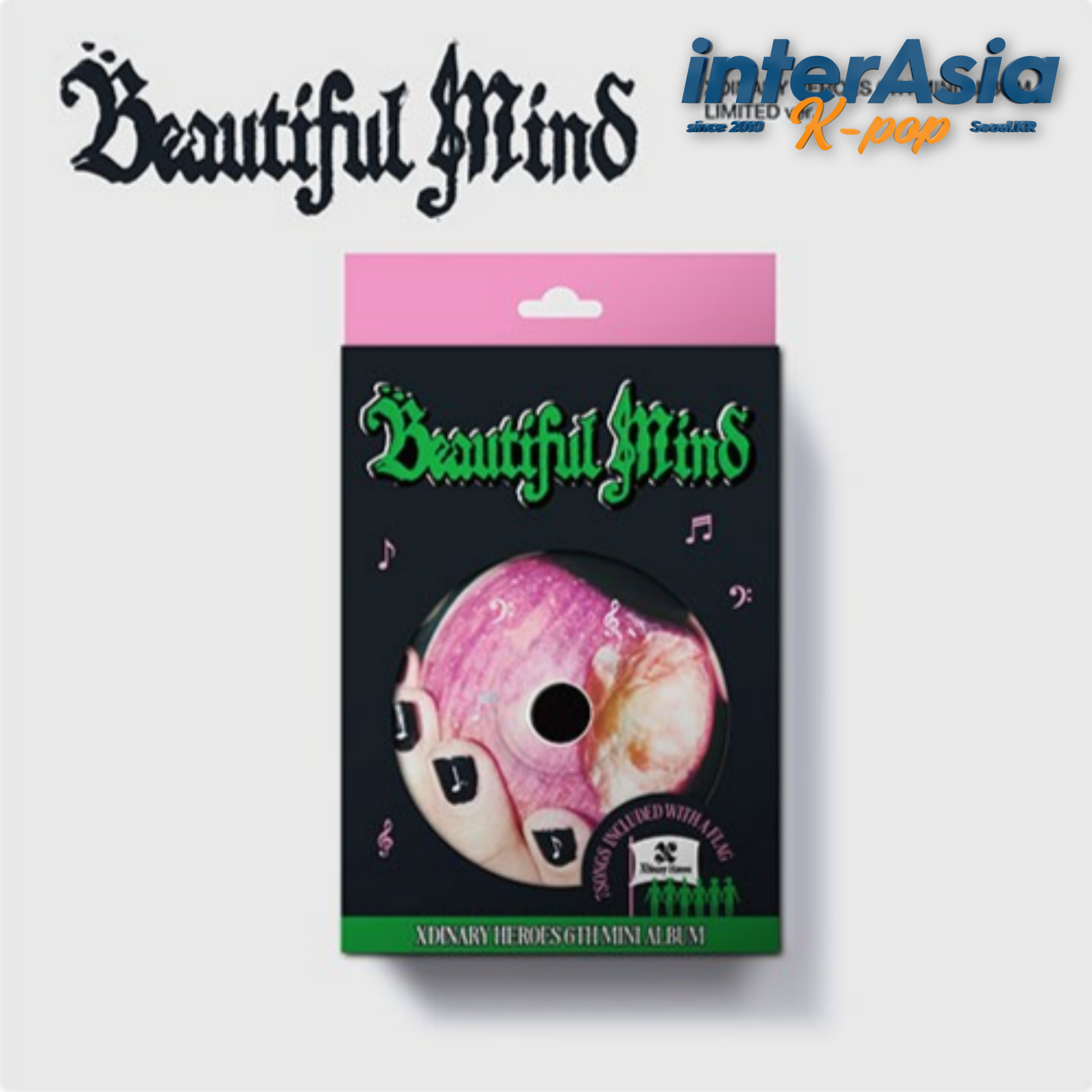 【楽天市場】★限定盤★ Xdinary Heroes - 6th Mini Album 「Beautiful Mind」 (LIMITED ver.) エクスディナリーヒーローズ ゴニル ジュ ...