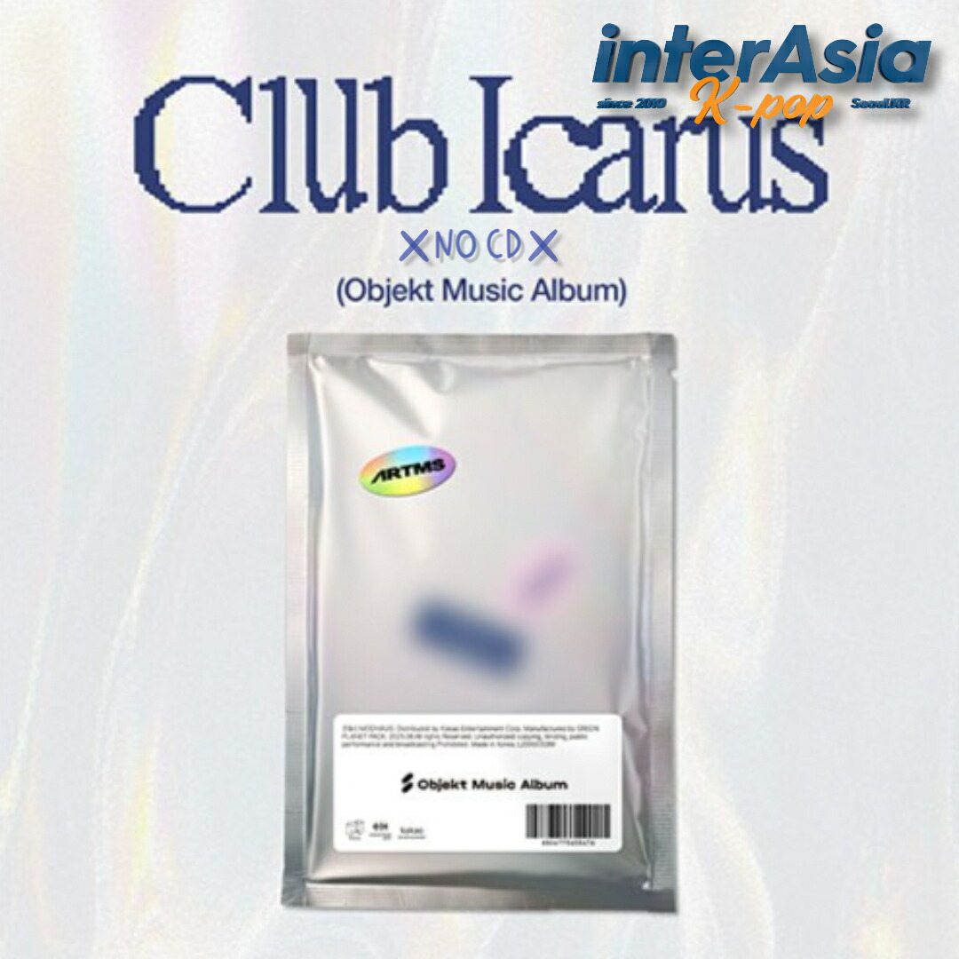 【楽天市場】ARTMS - 1ST MINI ALBUM 「CLUB ICARUS」 (OBJEKT MUSIC ALBUM) アルテミス ヒ ...