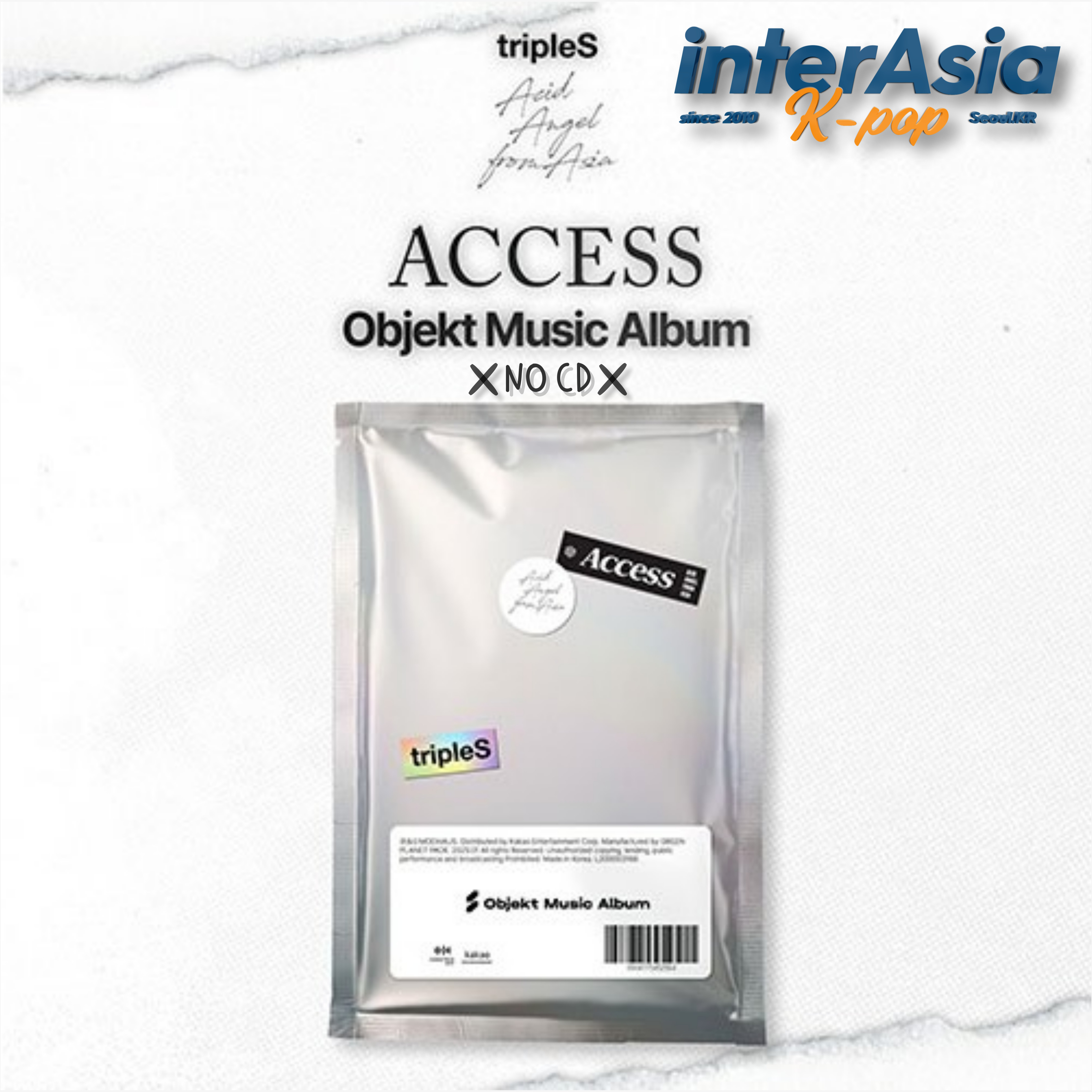 【楽天市場】★02月10日発売★ tripleS - Mini Album 「Acid Angel from Asia (ACCESS ...