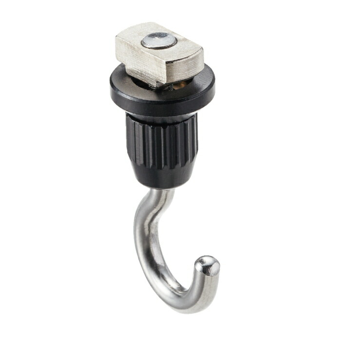 【楽天市場】ピクチャーレール ウォールデコレーション TOSO 部品 Tフック30A～フックA（ブラック）：インテリアふじ