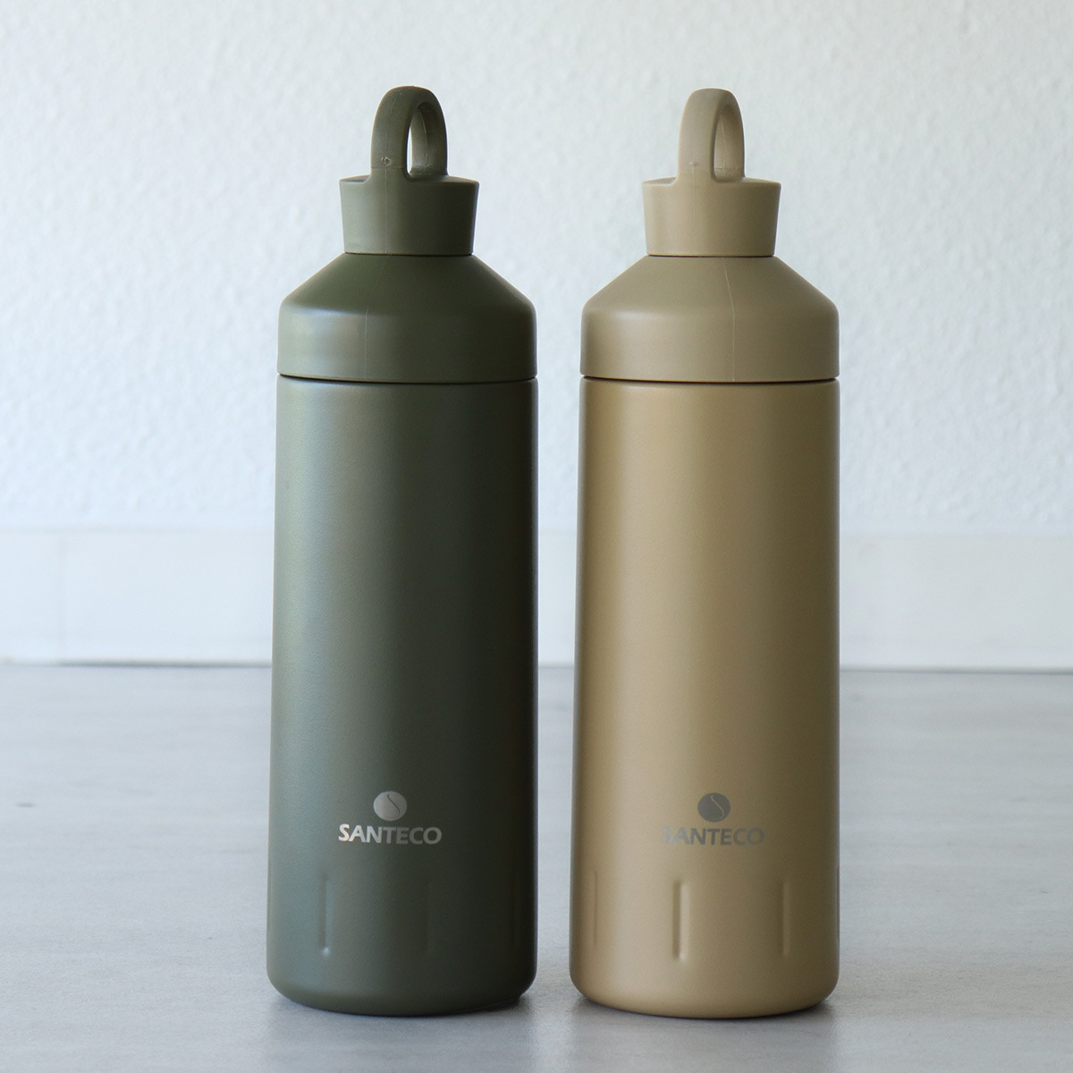 【楽天市場】水筒 590ml 保冷 SANTECO オーシャンビバレッジボトル ステンレス 抗菌 （ サンテコ 保温 直飲み スクリュー マグボトル ステンレスボトル アウトドアボトル 真空 ...