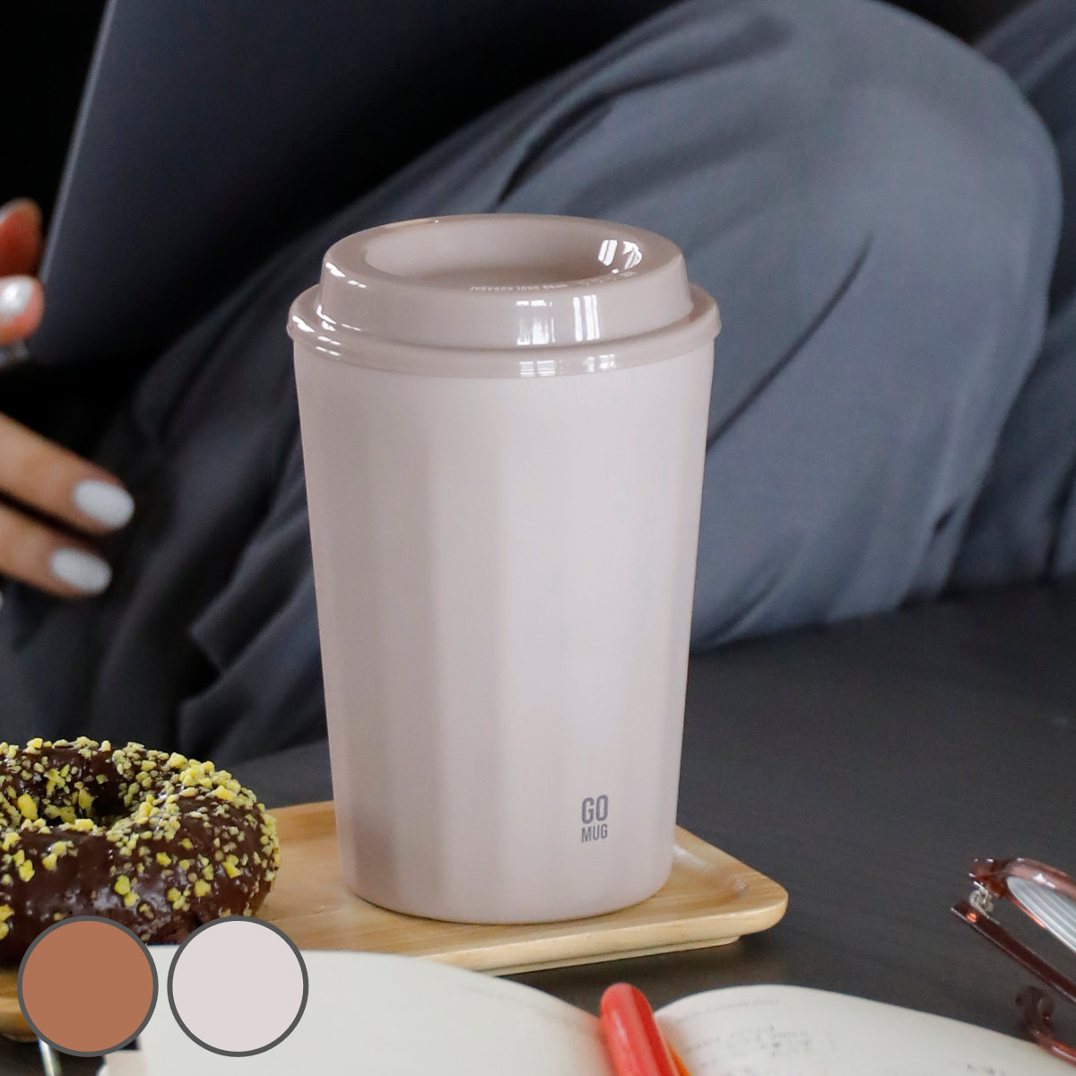 【楽天市場】コンビニカップ フタ付き M GOMUG QAHWA 保温 保冷 ステンレス （ 食洗機対応 電子レンジ対応 ステンレスタンブラー ふた付き コップ カップ コンビニ コーヒー ...