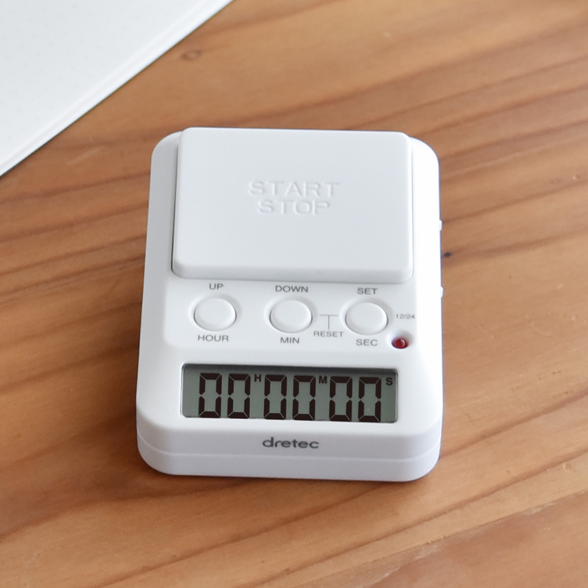 【楽天市場】学習タイマー タイムアップ2 デイカウント 1/100秒計測 ドリテック （ dretec タイマー 勉強タイマー 勉強 学習 光る 消音 デジタル リビング学習 誤操作防止 キー ...