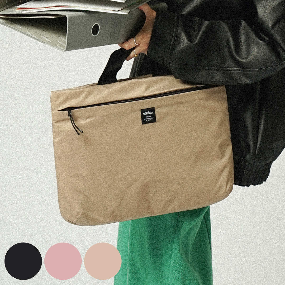 【楽天市場】スリーブバッグ Hellolulu サラ SARA 3way （ バッグ かばん ケース ショルダーバッグ PCバッグ 肩掛け 鞄 ノートパソコン 軽い ハロルル 斜め掛け ...