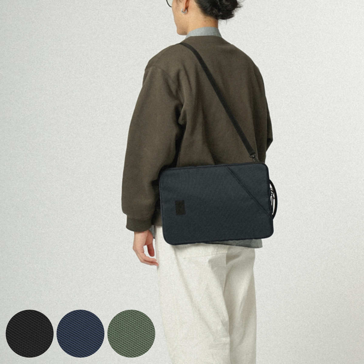 【楽天市場】バッグ Hellolulu EILIF new fabric 3Wayスリーブケース （ かばん ケース ショルダーバッグ PCバッグ 肩掛け 鞄 ノートパソコン 軽い ハロルル ...