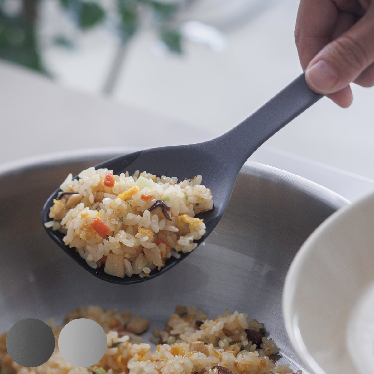 【楽天市場】marna マーナ マーナのきほん スプーンヘラ K803 （ 炒めやすい 食洗機対応 調理スプーン シリコーンスプーン シリコーンヘラ シリコン スパチュラ ヘラ へら 軽量 ...