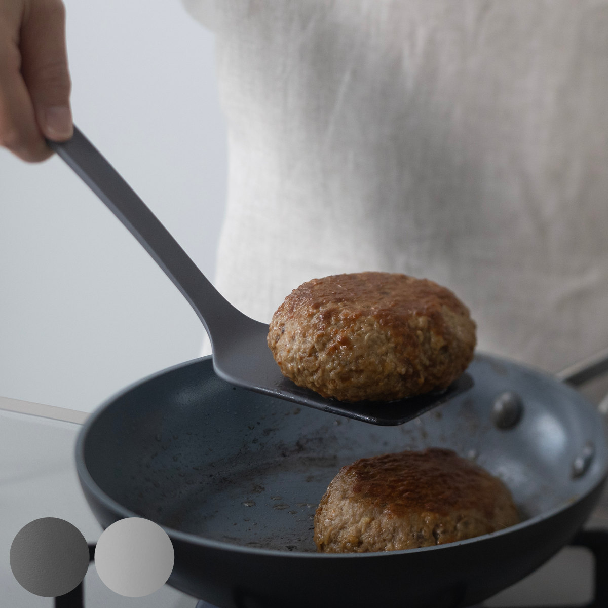 【楽天市場】marna マーナ マーナのきほん ターナー K804 （ 差し込みやすい 食洗機対応 フライ返し シリコーンターナー シリコン へら ヘラ しなる ナイロン ミニ 収納 すくい ...