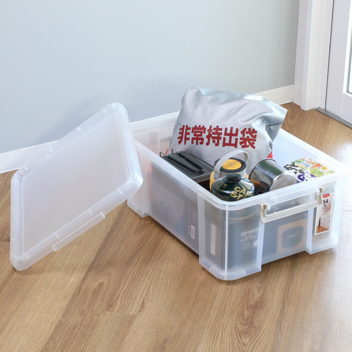 【楽天市場】収納ケース ナチュラ トラックス クローゼット 衣装ケース 54M 幅39.2×奥行54×高さ23.8cm （ 収納ボックス 日本 ...