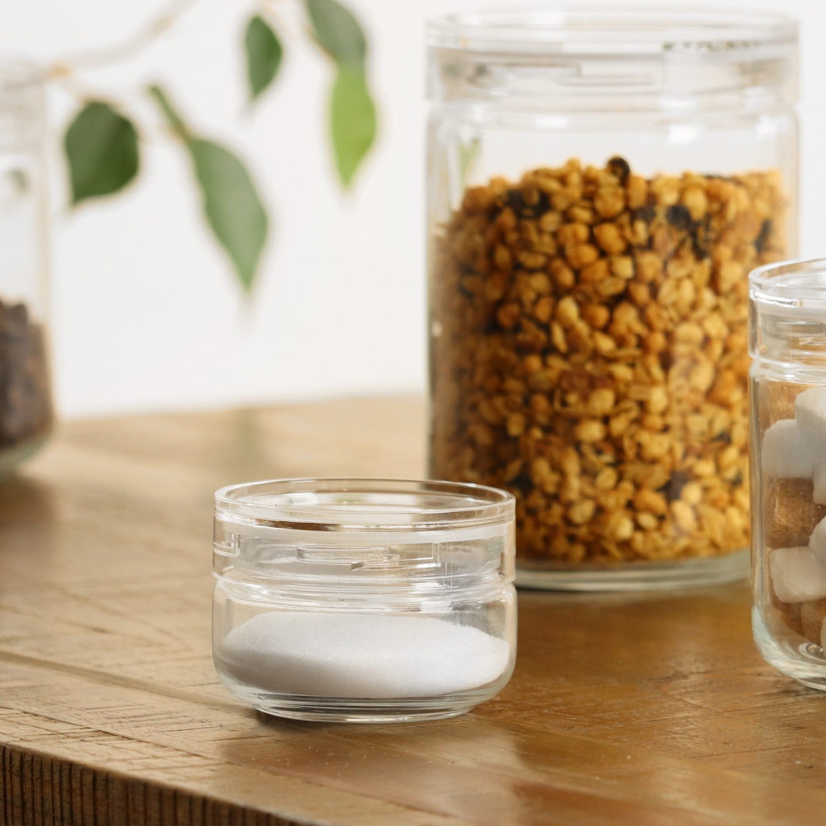 【楽天市場】保存容器 170ml チャーミークリアー S3 セラーメイト 3個セット （ 日本製 ガラス 密閉 パッキン付き キャニスター 保存 容器 ガラス容器 ガラス保存容器 0.17L ...