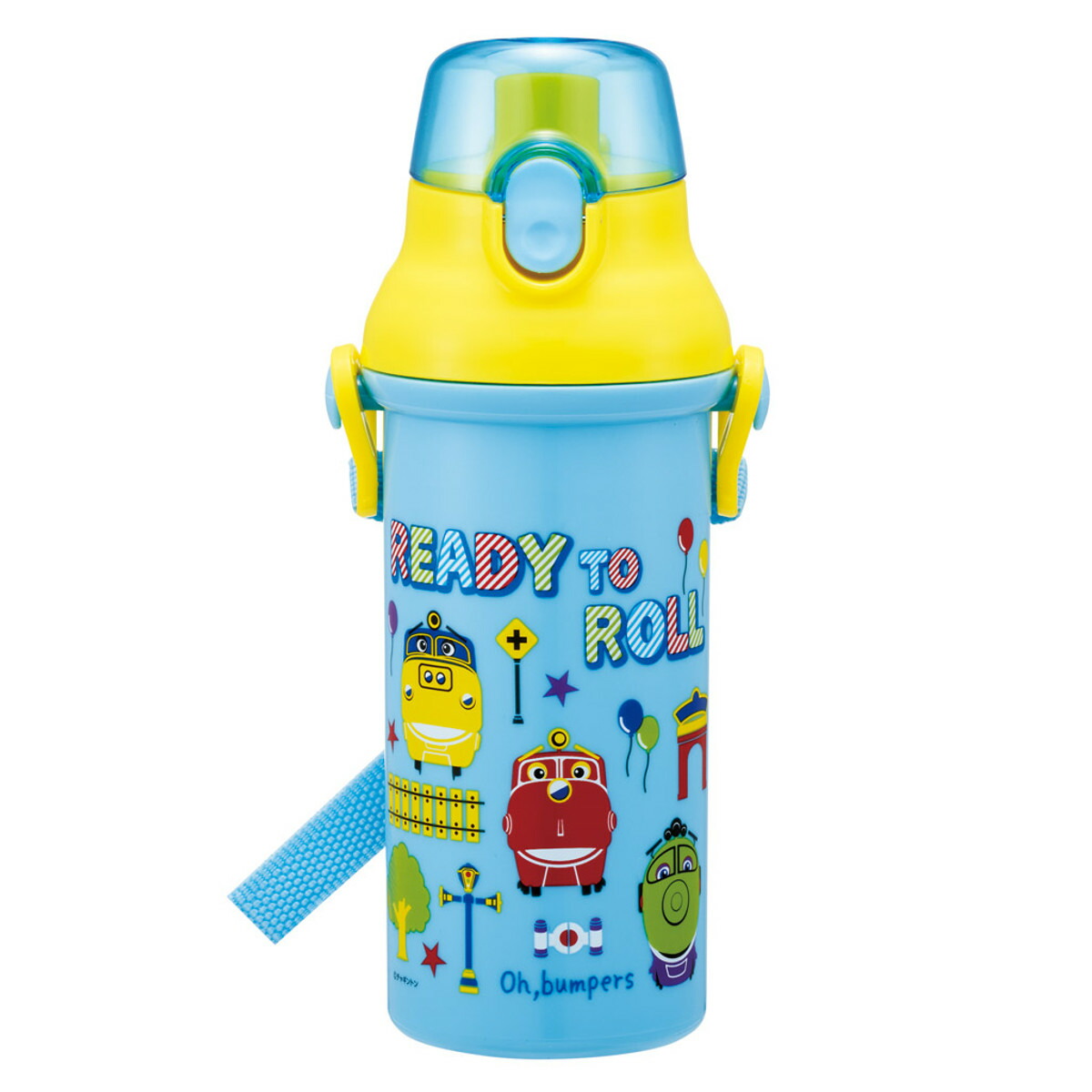 【楽天市場】水筒 480ml 抗菌直飲プラボトル チャギントンPOP （ チャギントン 子供用 抗菌 プラスチック製 ダイレクトボトル 直飲み ワンタッチ 日本製 抗菌加工 AG 銀 ...