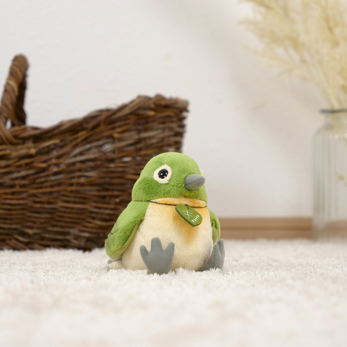 【楽天市場】ぬいぐるみ potte メジロ （ ヌイグルミ めじろ 鳥 動物 雑貨 インテリア アニマル グッズ ベビー 赤ちゃん プレゼント ...