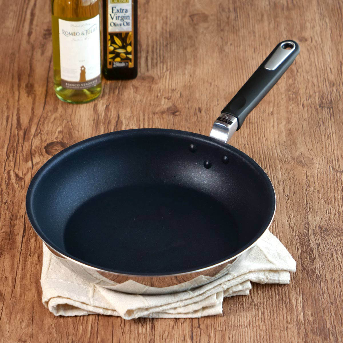 【楽天市場】フライパン 24cm IH対応 クワトロプラス 日本製 UMIC ユミック （ ガス火対応 オール熱源対応 炒め鍋 いため鍋 金属ヘラOK ふっ素加工 軽い 24センチ テフロン ...