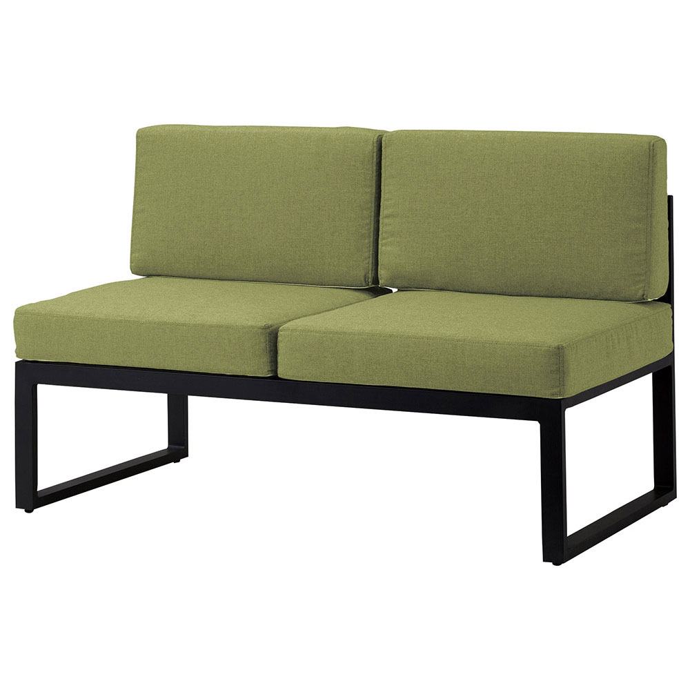 【楽天市場】2P ソファ Clemore クレモア 肘なし 屋外対応クッション仕様：INTERIOR3I（家具・雑貨）