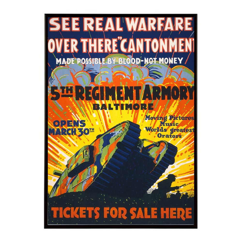 【楽天市場】See real warfare ? ‘over there’ cantonment ? made possible by ...