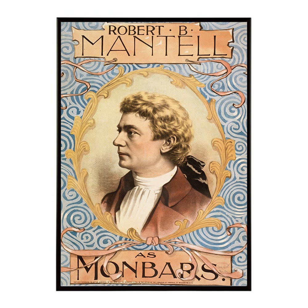 【楽天市場】Robert_B._Mantell_as_Monbars 超レトロ 古い 世界 ポスター インテリア クラシック 古典 ...