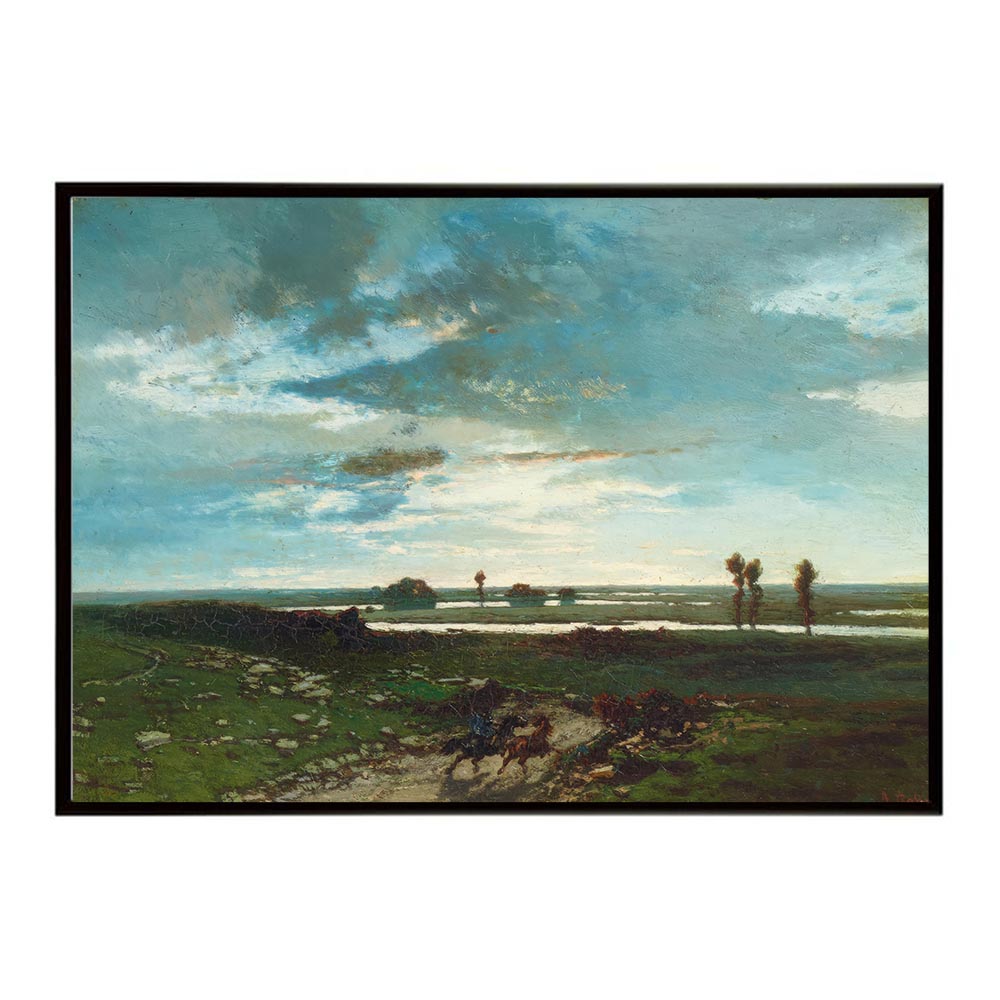 【楽天市場】世界の古い絵画 レトロポスター デジタルリマスターVerso sera (Wild Horses by a River ... 【楽天市場】世界の古い絵画 レトロポスター デジタルリマスターVerso sera (Wild Horses by a River ...