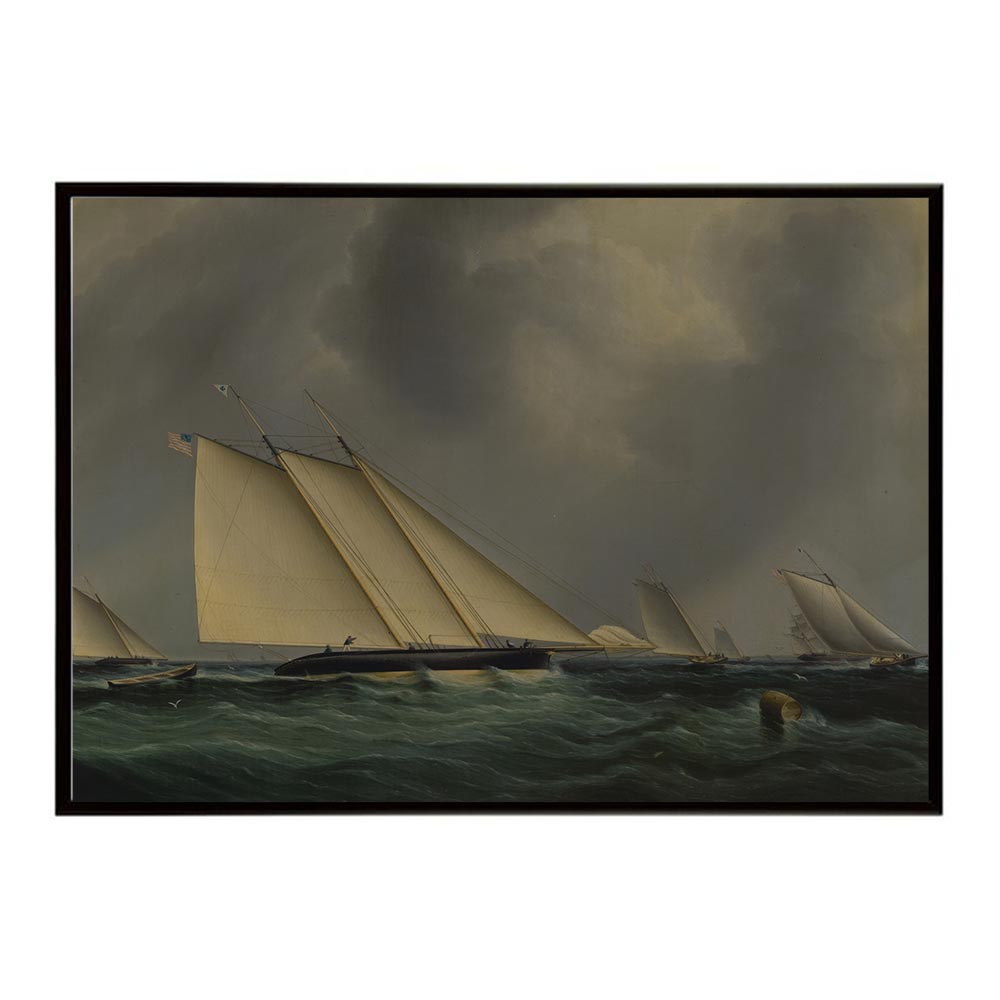 【楽天市場】世界の古い絵画 レトロポスター デジタルリマスターYacht?Race インテリア a0 a1 a2 a3 a4 b4 b0 b1 ...