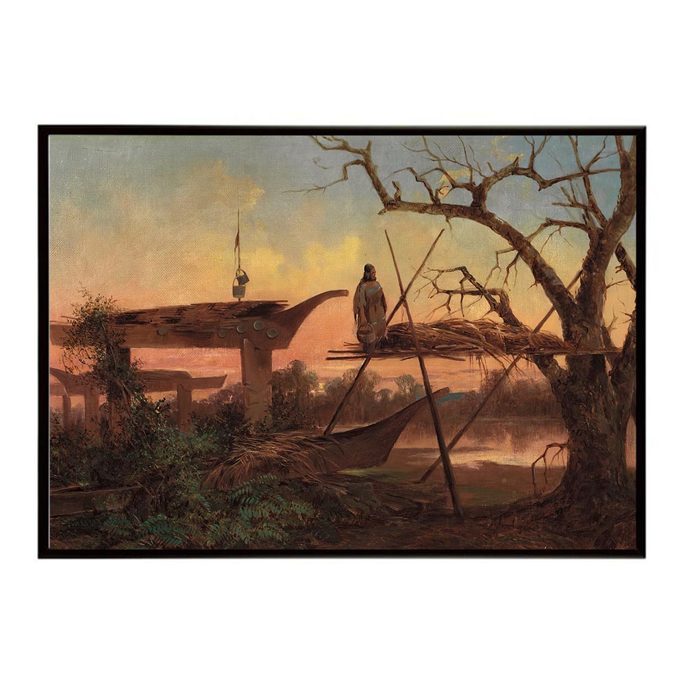 【楽天市場】ポスター 名画 絵画 横 a0 a1 a2 a3 a4 b0 b2 b1 b3 b4 チヌークの埋葬地 インテリア お洒落 ...