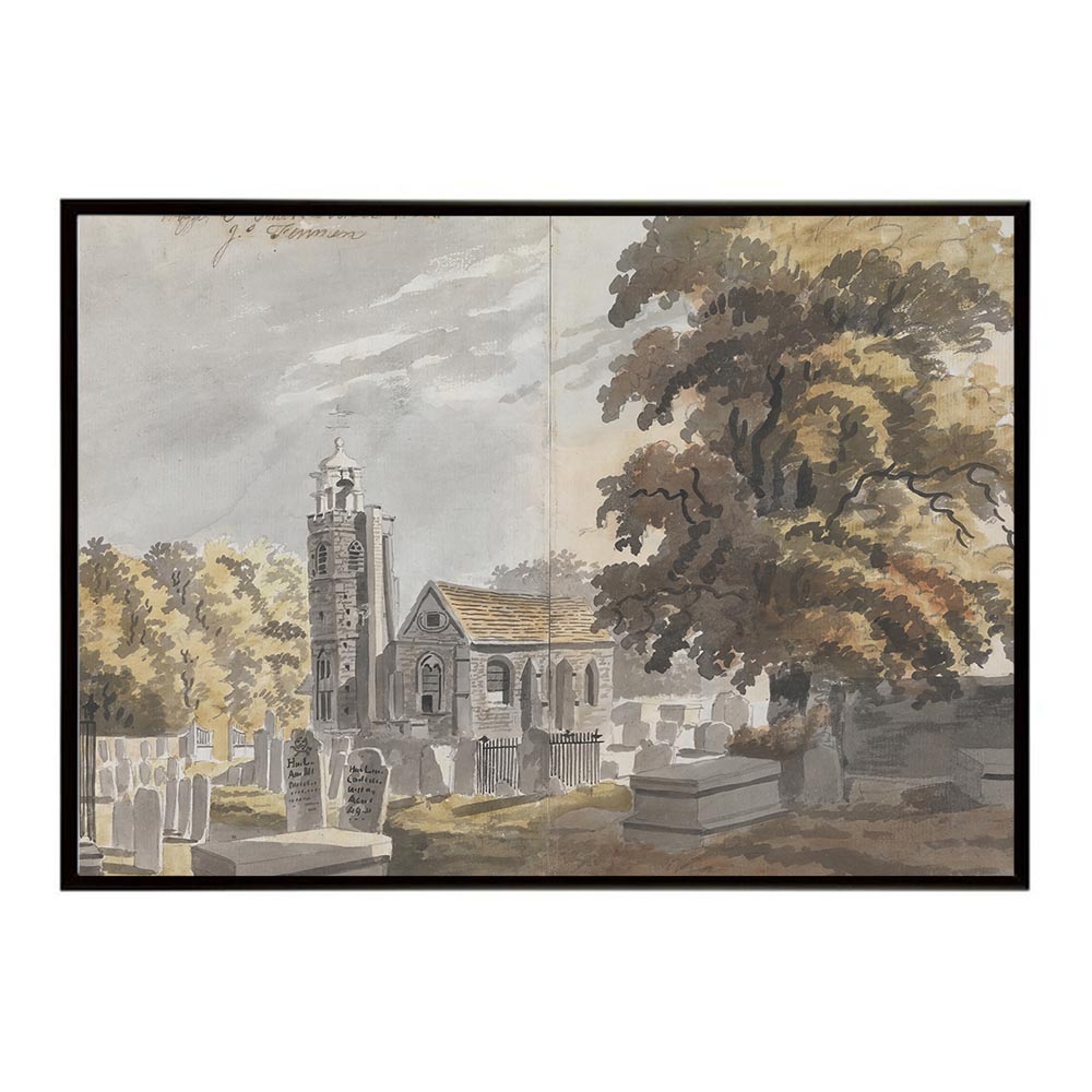 【楽天市場】ポスター 名画 絵画 横 a0 a1 a2 a3 a4 b0 b2 b1 b3 b4 マリボーンの教会 インテリア お洒落 デジタルリマスター 歴史 建築【bn-poster ...