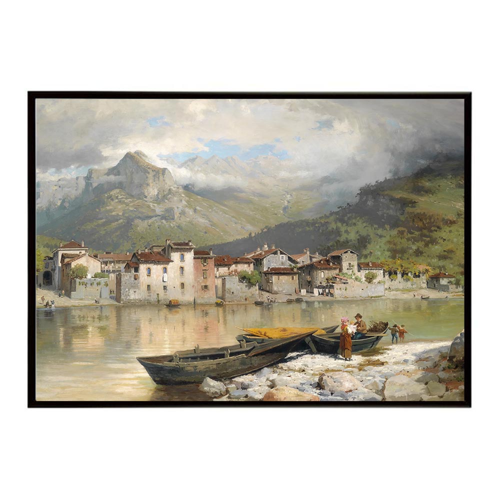 【楽天市場】ポスター 名画 絵画 横 a0 a1 a2 a3 a4 b0 b2 b1 b3 b4 Famiglia Pescatore A ...