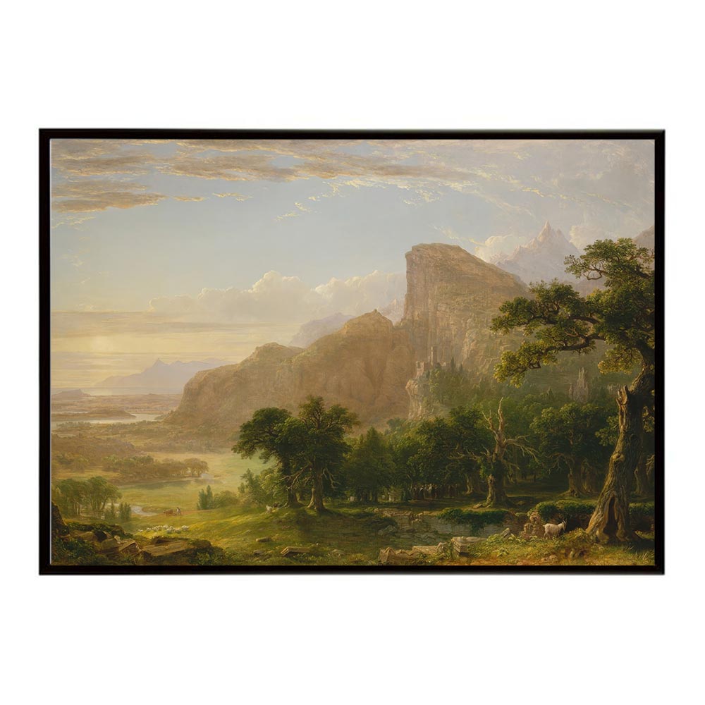 【楽天市場】ポスター 名画 絵画 フレーム タナトプシスのシーンからの風景 インテリア おしゃれ 文学的風景 デジタルリマスター 横 A B 1 2 3 4 0 【bn-poster-6180 ...