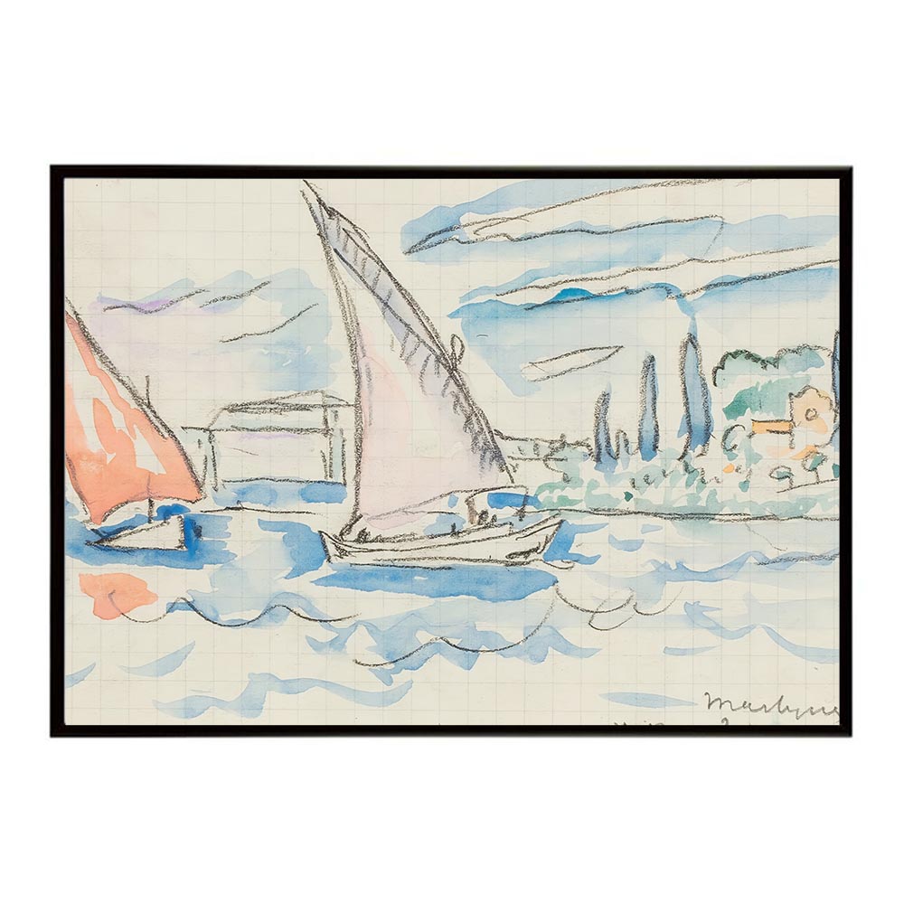 【楽天市場】ポスター 名画 絵画 フレーム マルティーグ インテリア おしゃれ フランス風景 デジタルリマスター 横 A B 1 2 3 4 ...