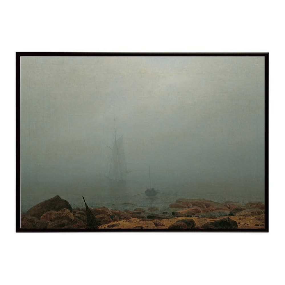 【楽天市場】ポスター 名画 絵画 フレーム 霧の海岸 インテリア おしゃれ 自然風景 デジタルリマスター 横 A B 1 2 3 4 0 ...