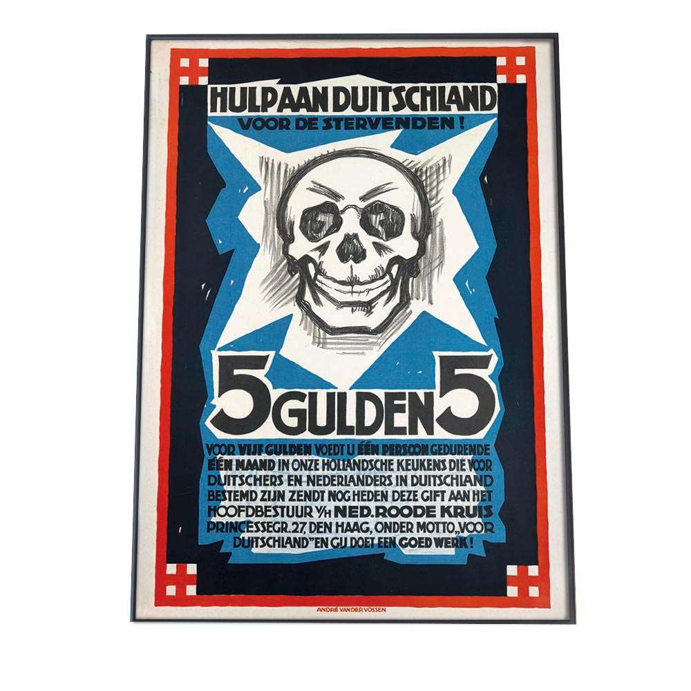 【楽天市場】古いレトロ ポスター リマスター レプリカ 【選べる全サイズ＆用紙】 5Gulden5 (1922)【bn-poster-617 ...